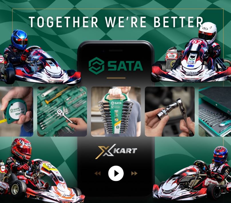 XKart Sponsorship Announcement | SATA