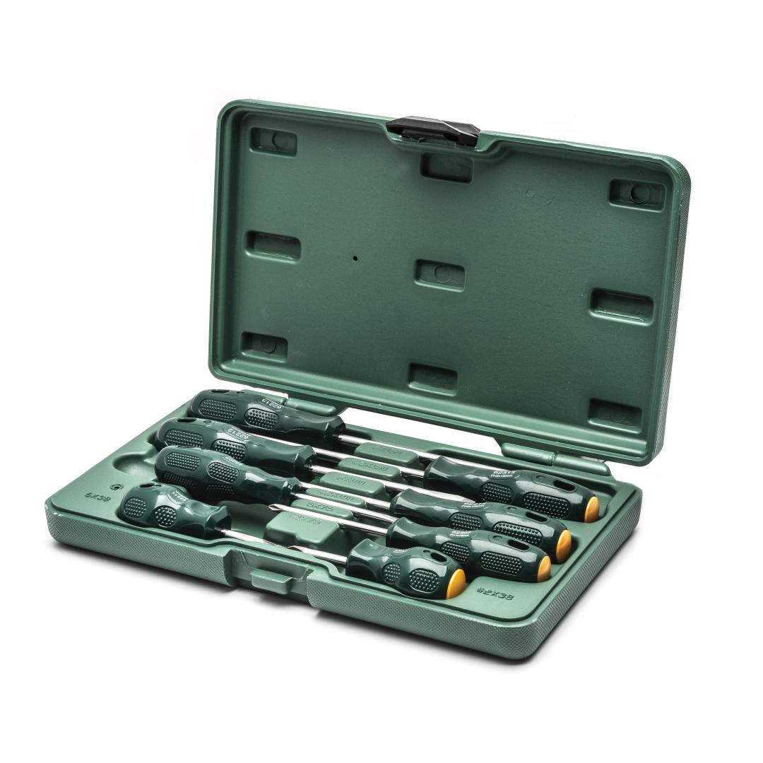 8 Pc. Acetate Combination Screwdriver Set - SATA