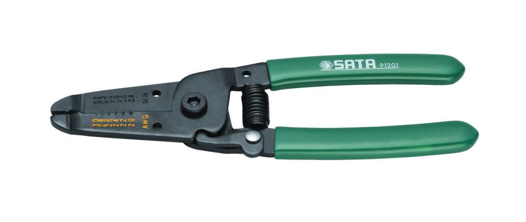 Wire Stripper with Cutter 6" - SATA