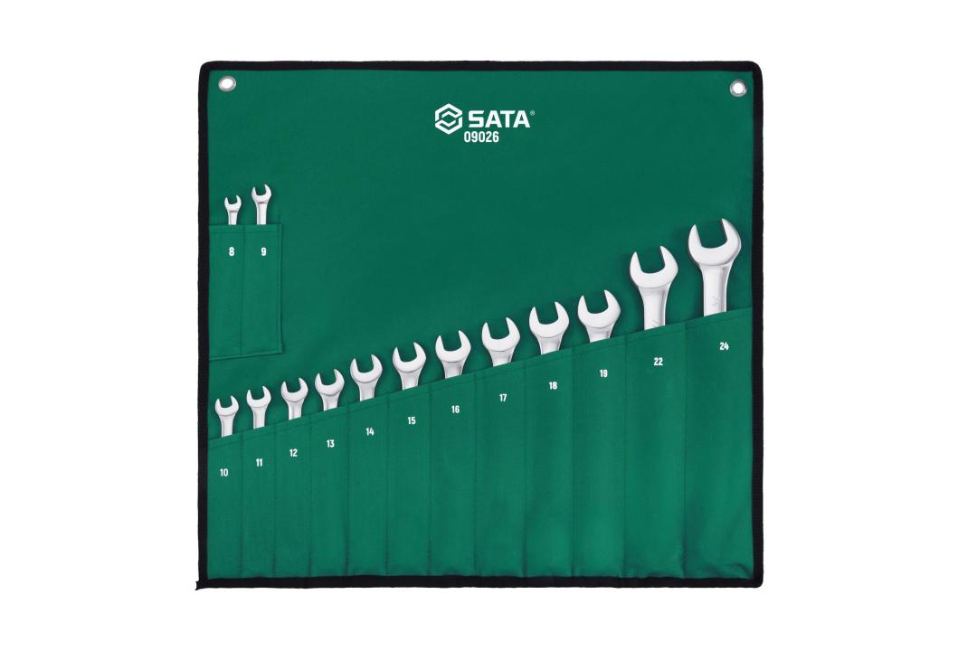 14 Pc. Metric Combination Wrench Set - SATA