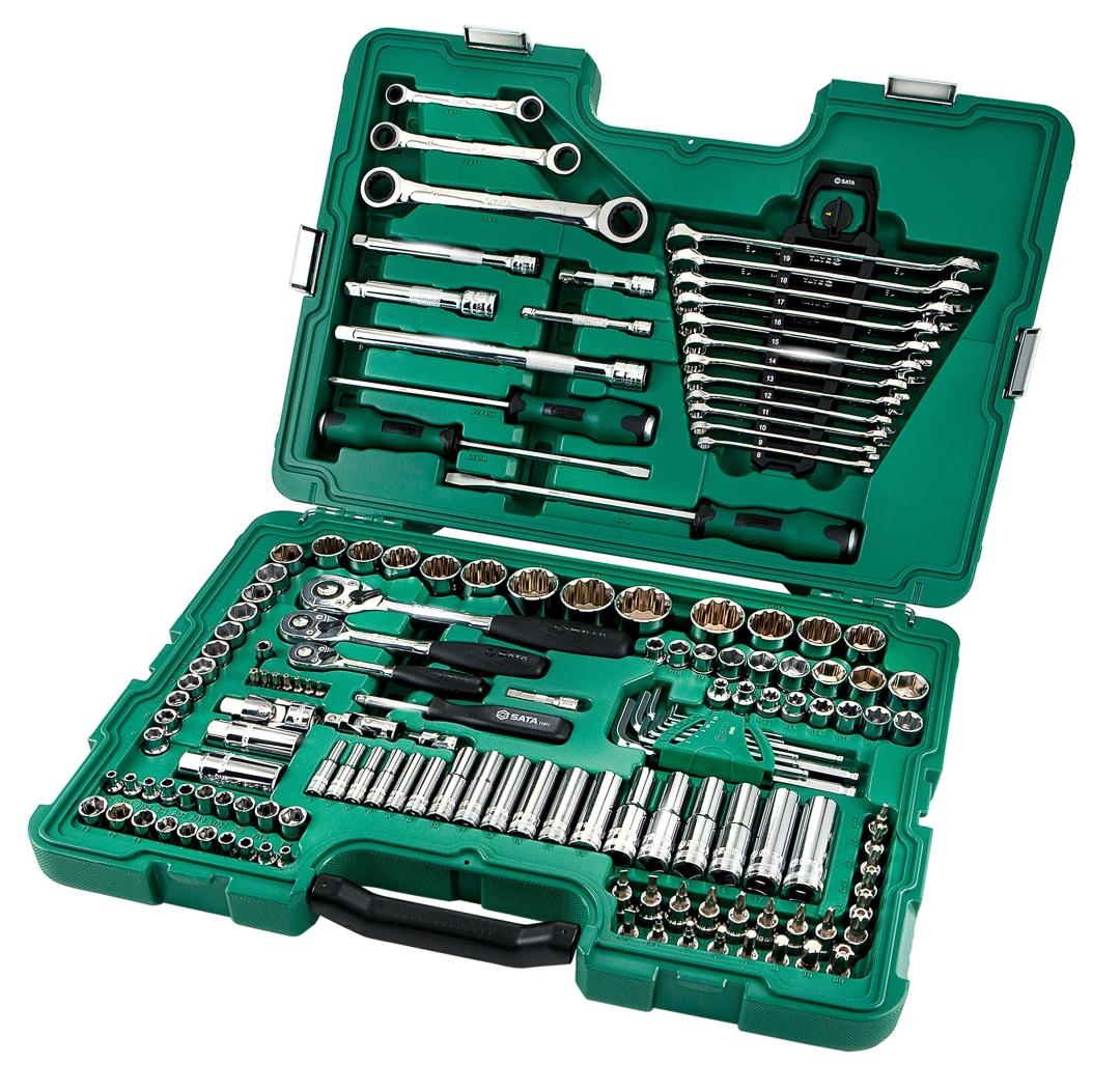 150Pc. 1/4"&3/8"&1/2" Dr. Master Tool Set - SATA