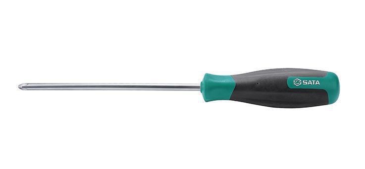 Dual Material Soft Grip Screwdriver Phillips® #0x75mm - SATA