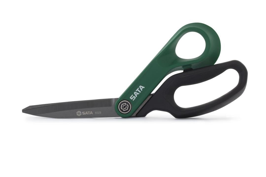 Rubber Grip Long-Blade Scissors - SATA