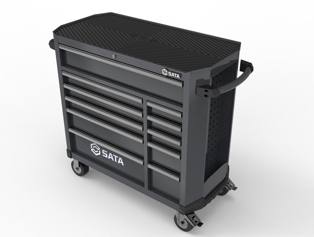 11 Drawer Tool Cabinet - Grey - SATA