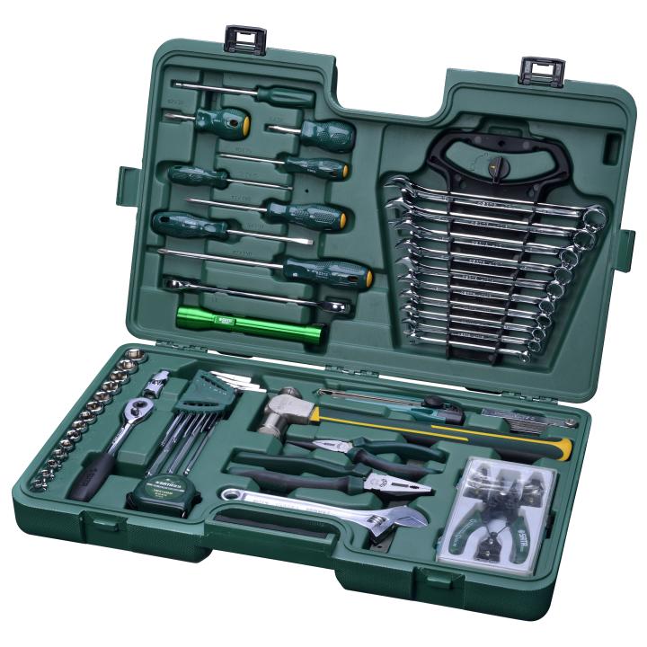 58 Pc. 3/8" Drive 6 Point Metric Mechanic`s Tool Set - SATA