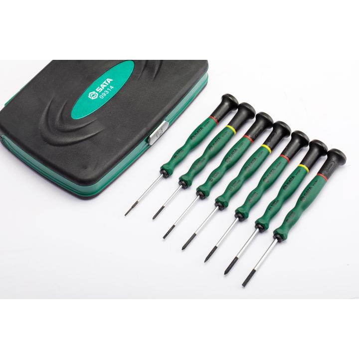7 Pc. Precision Combination Screwdriver Set - SATA