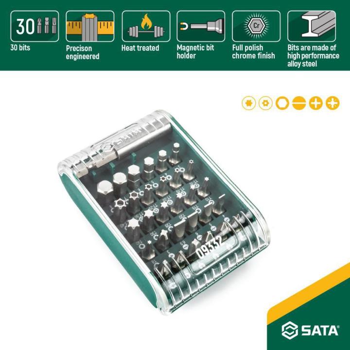 31 Pc. 1/4" Drive Bit Set - SATA